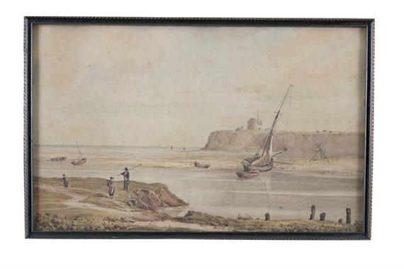 Charles Pratt | The Bray River and Martello Tower | MutualArt