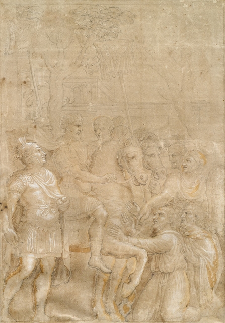 Johann König | Emperor Marc Aurel on horseback | MutualArt