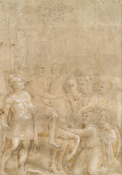 Johann König | Emperor Marc Aurel on horseback | MutualArt