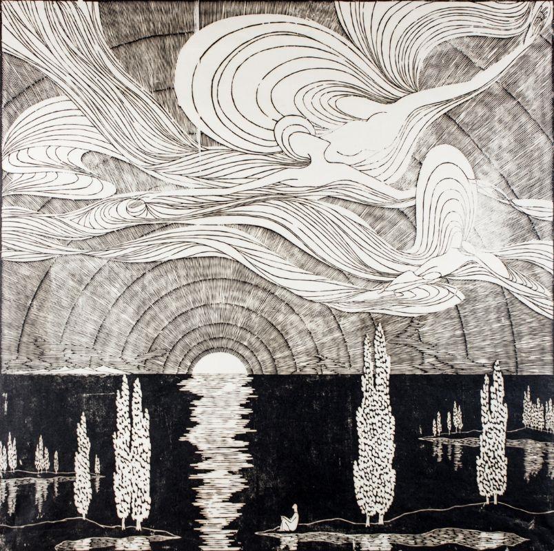 Gertraud Reinberger Brausewetter | Blühender Baum (1923) | MutualArt