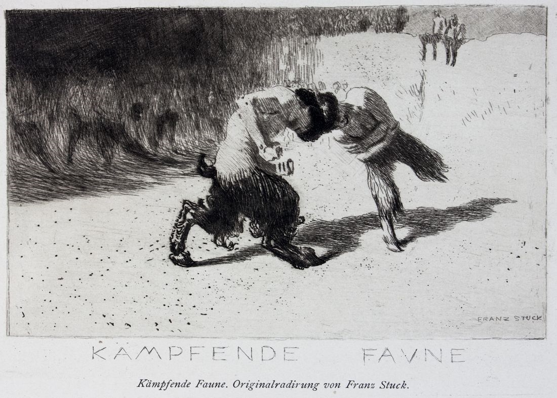 Franz von Stuck | 2 works: Lucifer | MutualArt