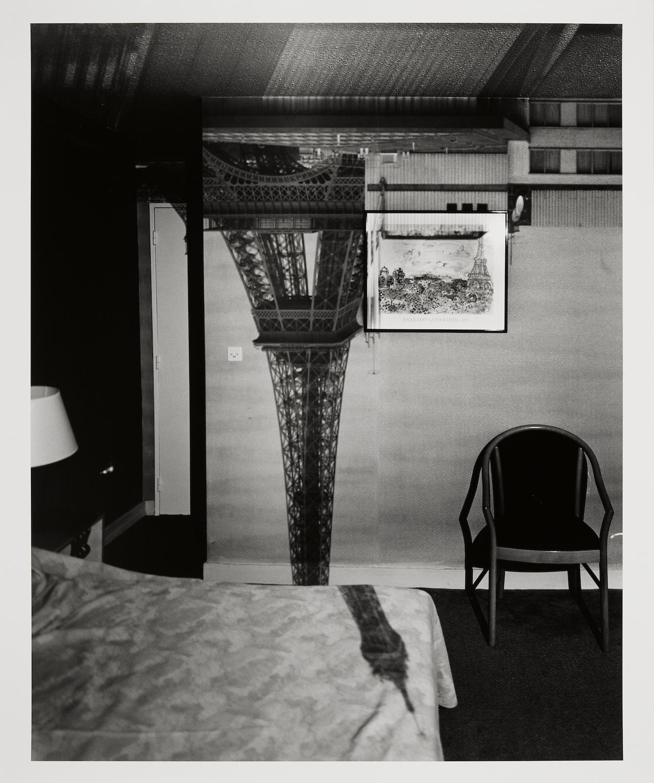 Abelardo Morell | Camera Obscura Image of the Eiffel Tower in the Hotel ...