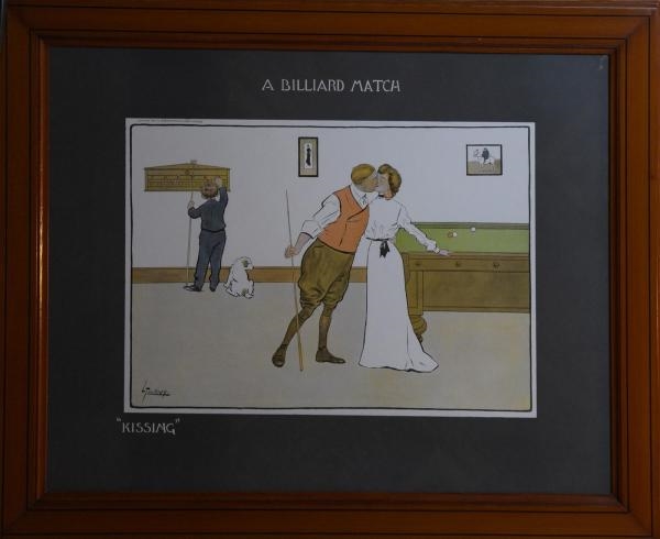 Lance Thackeray | A Billiard Game | MutualArt