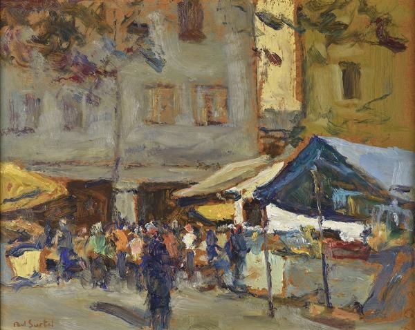 Surtel Paul | Market in Provence | MutualArt
