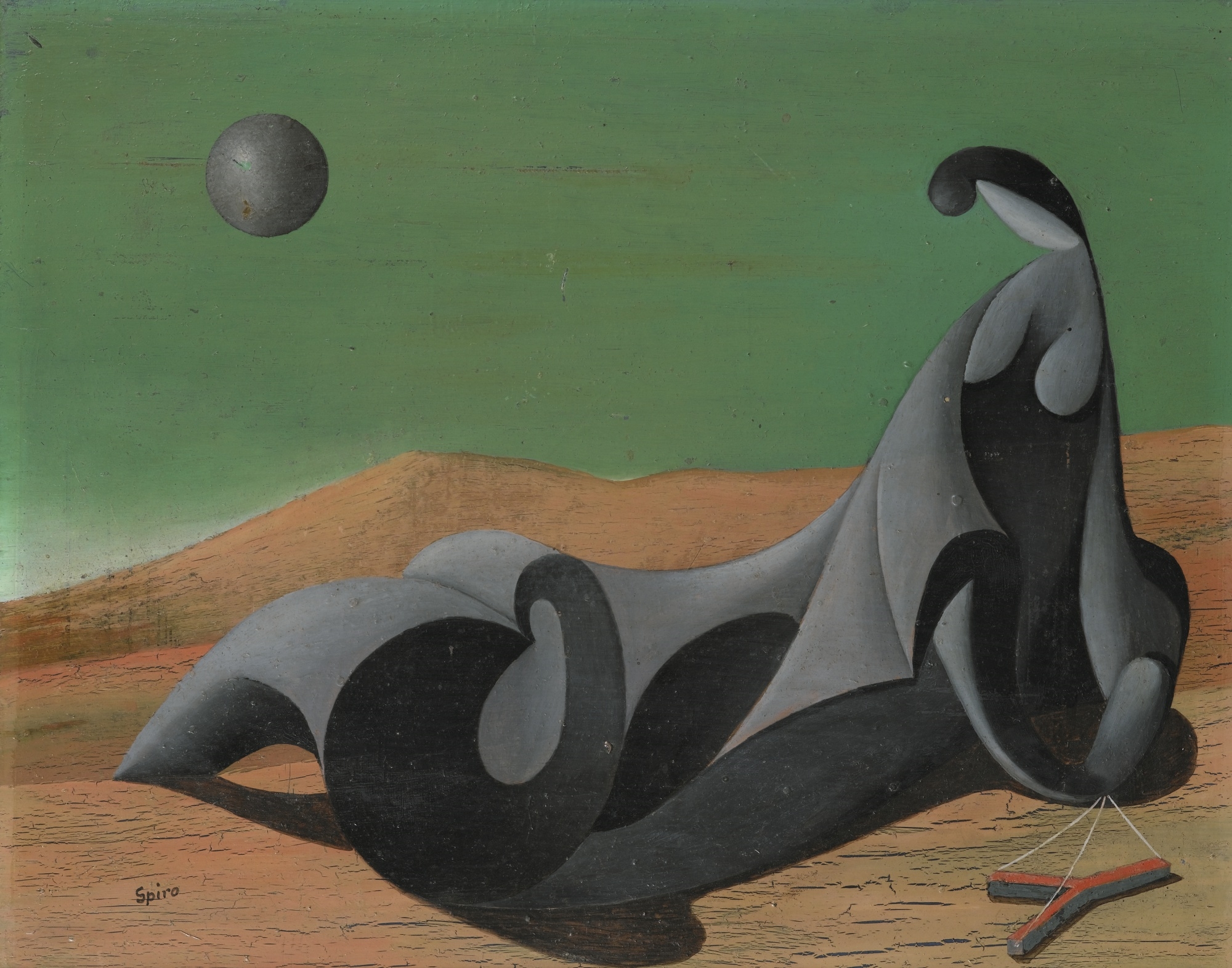 Georges Spiro | COMPOSITION SURRÉALISTE À LA FRONDE | MutualArt