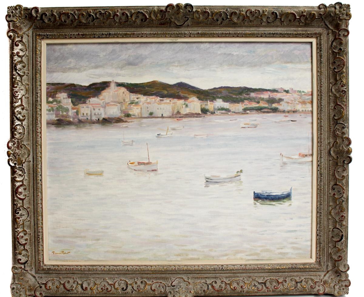 Ramon Pichot | Barcas en Cadaqúes | MutualArt