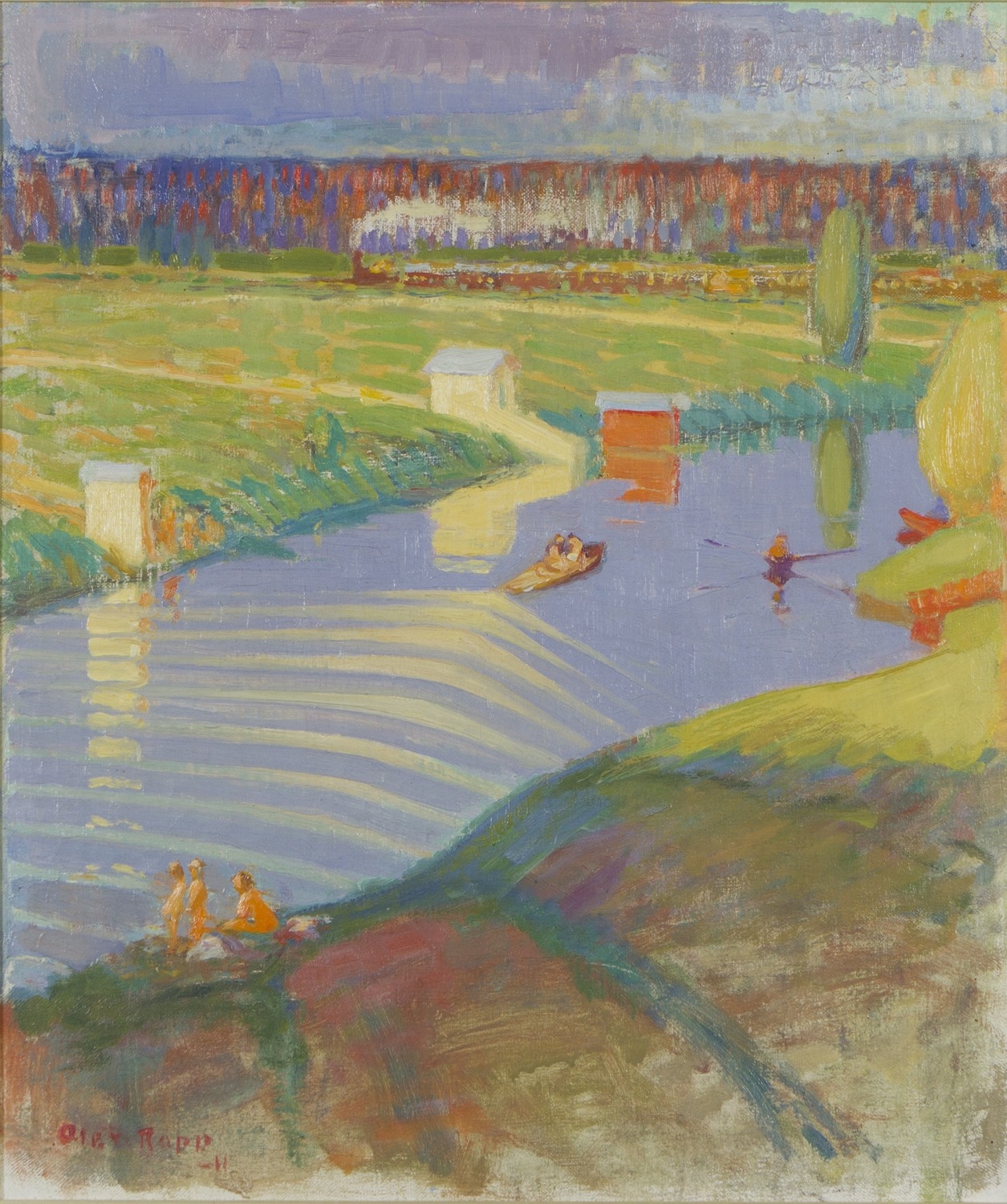 Alex Rapp | Summer evening | MutualArt