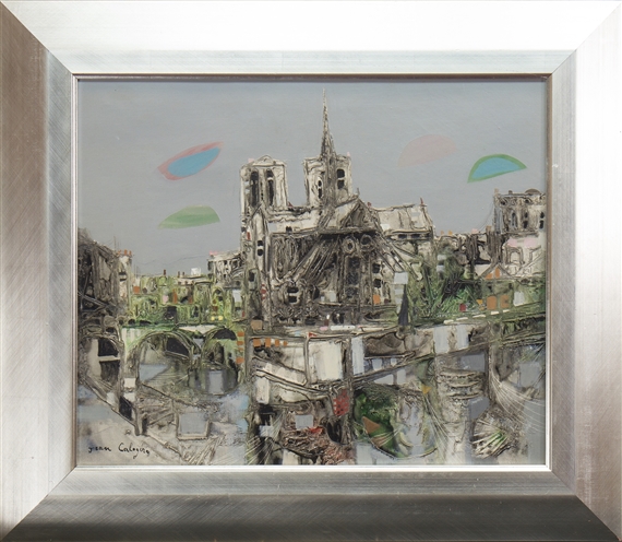 Jean Calogero | Notre Dame de Paris and Pont de Archeueche Bridge ...