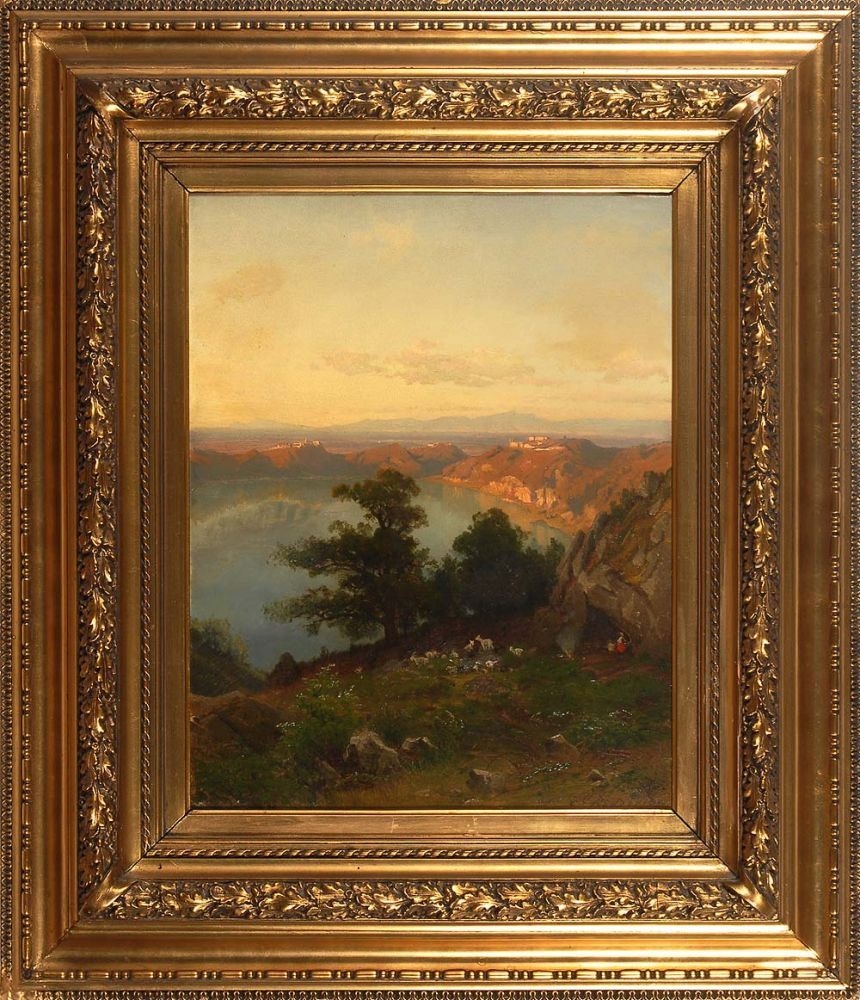 Carl Gustav Rodde | Italienische Landschaft (1880) | MutualArt