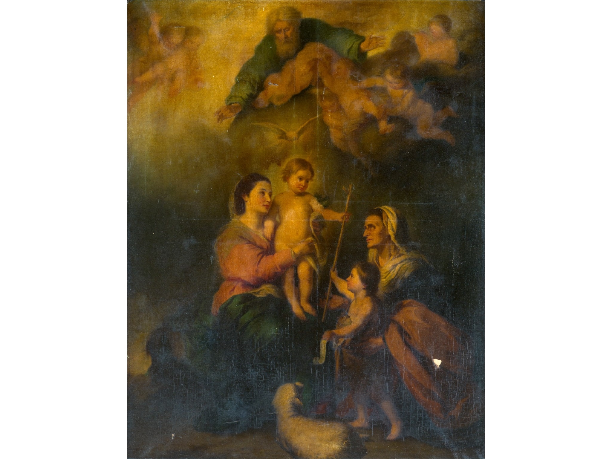 Bartolomé Estebán‏ Murillo | THE VIRGIN AND CHILD WITH ST. ANNE, ST ...