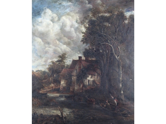 John Constable | THE VALLEY FARM | MutualArt