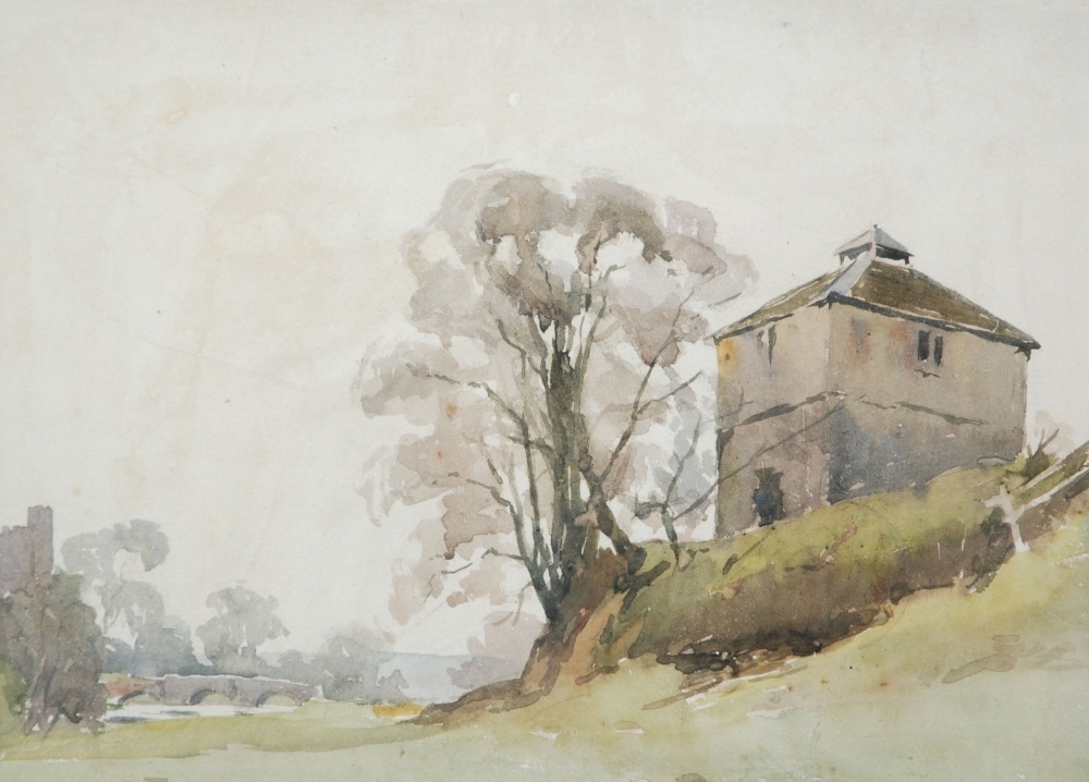 Harry Rutherford | Landscape with Castle and Building | MutualArt