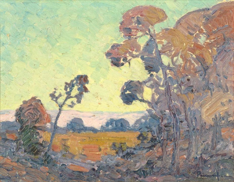 Jacob Hendrik Pierneef | Trees in a Landscape | MutualArt