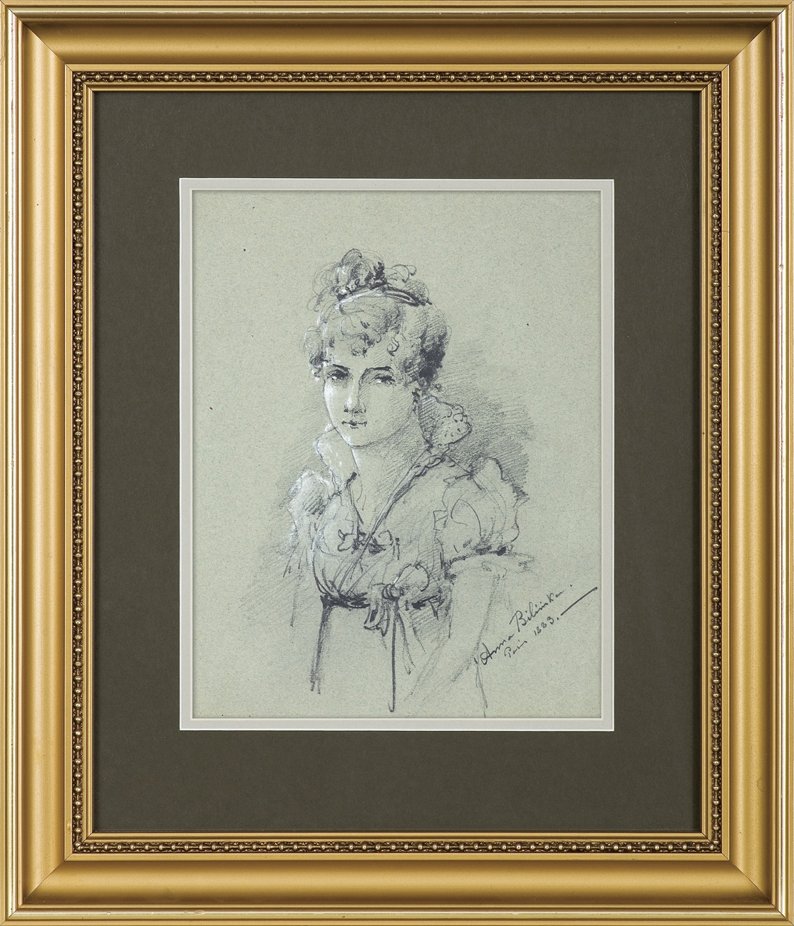 Anna Bilinska | WOMEN FROM THE TIME OF THE DIRECTORATE (1883) | MutualArt