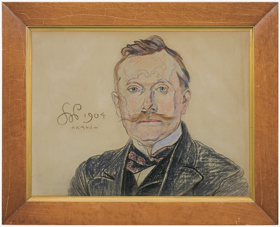 Stanislaw Wyspianski | DR JAN RACZYńSKI'S PORTRAIT (1904) | MutualArt