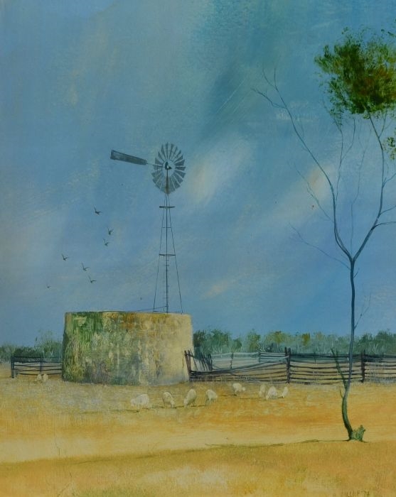 Bruce Malloch | The Water Tank (1974) | MutualArt