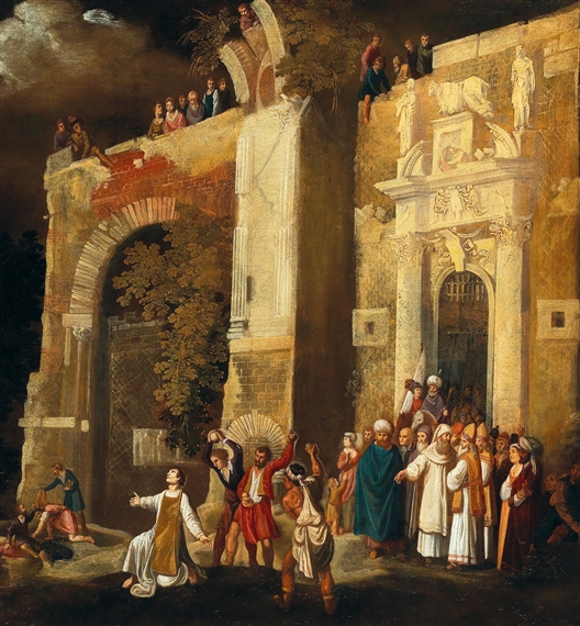 Francois de Nomé | The Martyrdom of Saint Stephanus | MutualArt