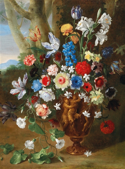 Giovanni Stanchi | A flower still life | MutualArt