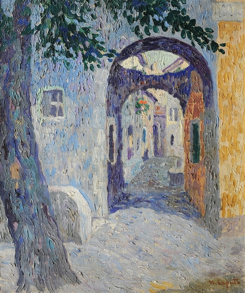 Ulisse Caputo | Le portail du village | MutualArt