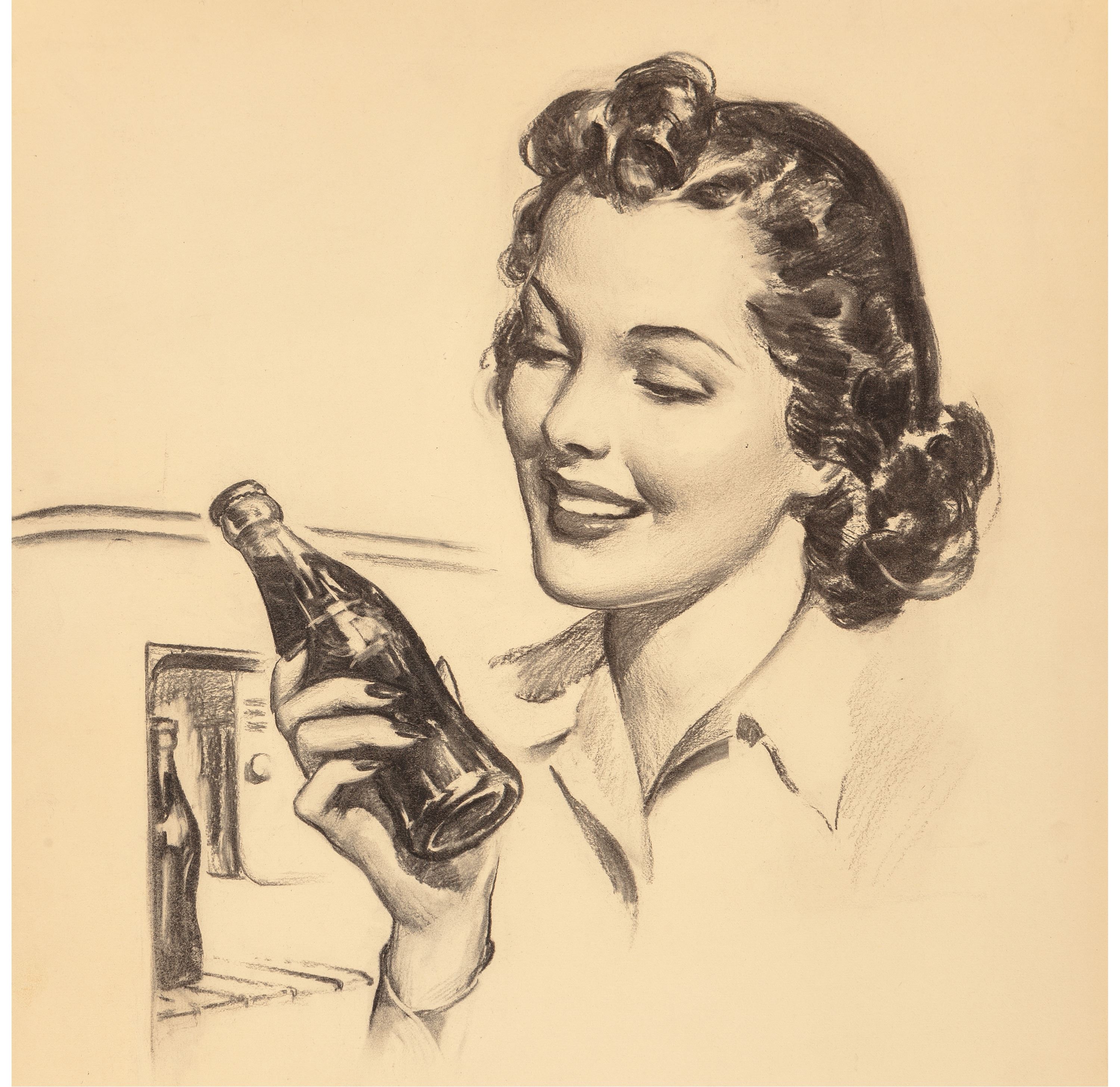 1994 Coke Pin Up Calendars