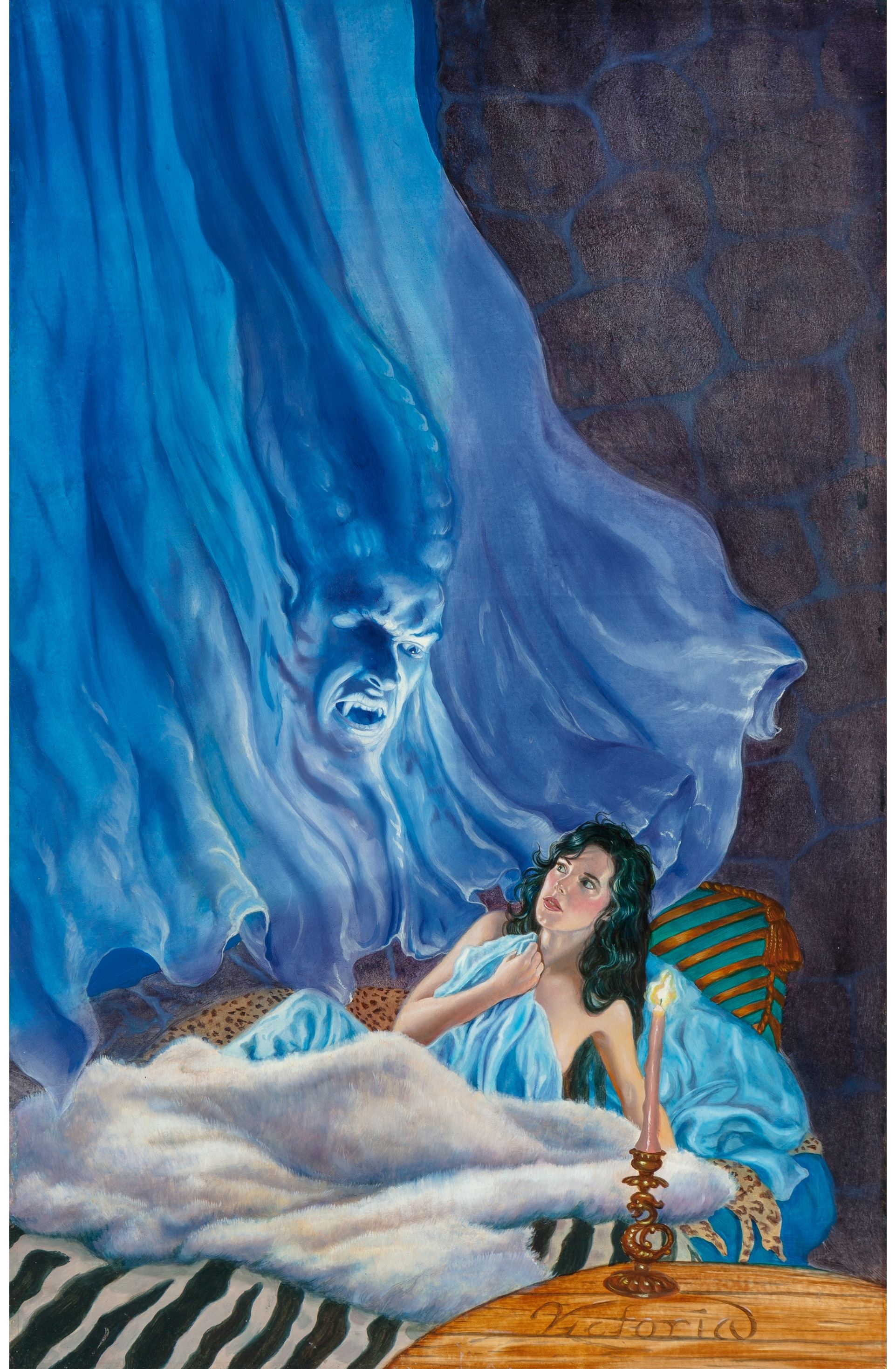 Victoria Poyser-lisi | The Hidden Temple, book cover (1988) | MutualArt