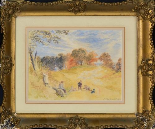 John Cleghorn | Children Gambling (1880) | MutualArt