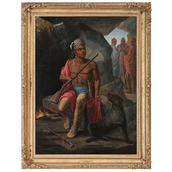 Charles Ferdinand Wimar | The Warrior | MutualArt