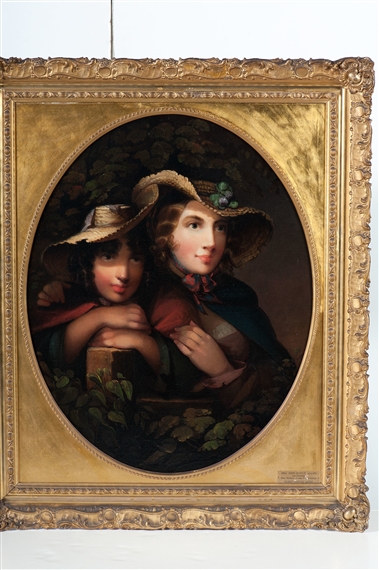 Jane Stuart | Portrait of Abigail Adams and Daughter Mary | MutualArt