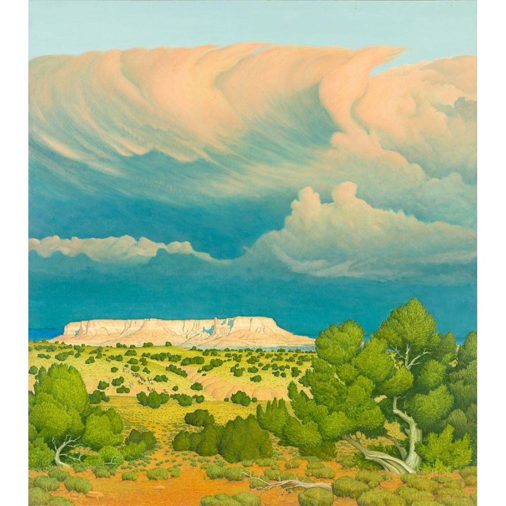 John Farnsworth | Untitled Landscape (1985) | MutualArt