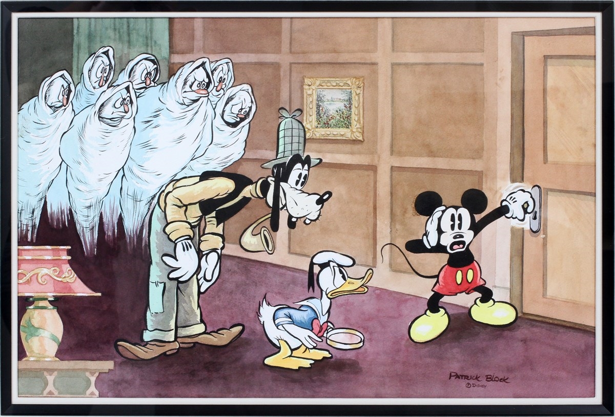 Patrick Block | Goofy, Mickey Mouse, Donald Duck and Ghosts from 7 ...