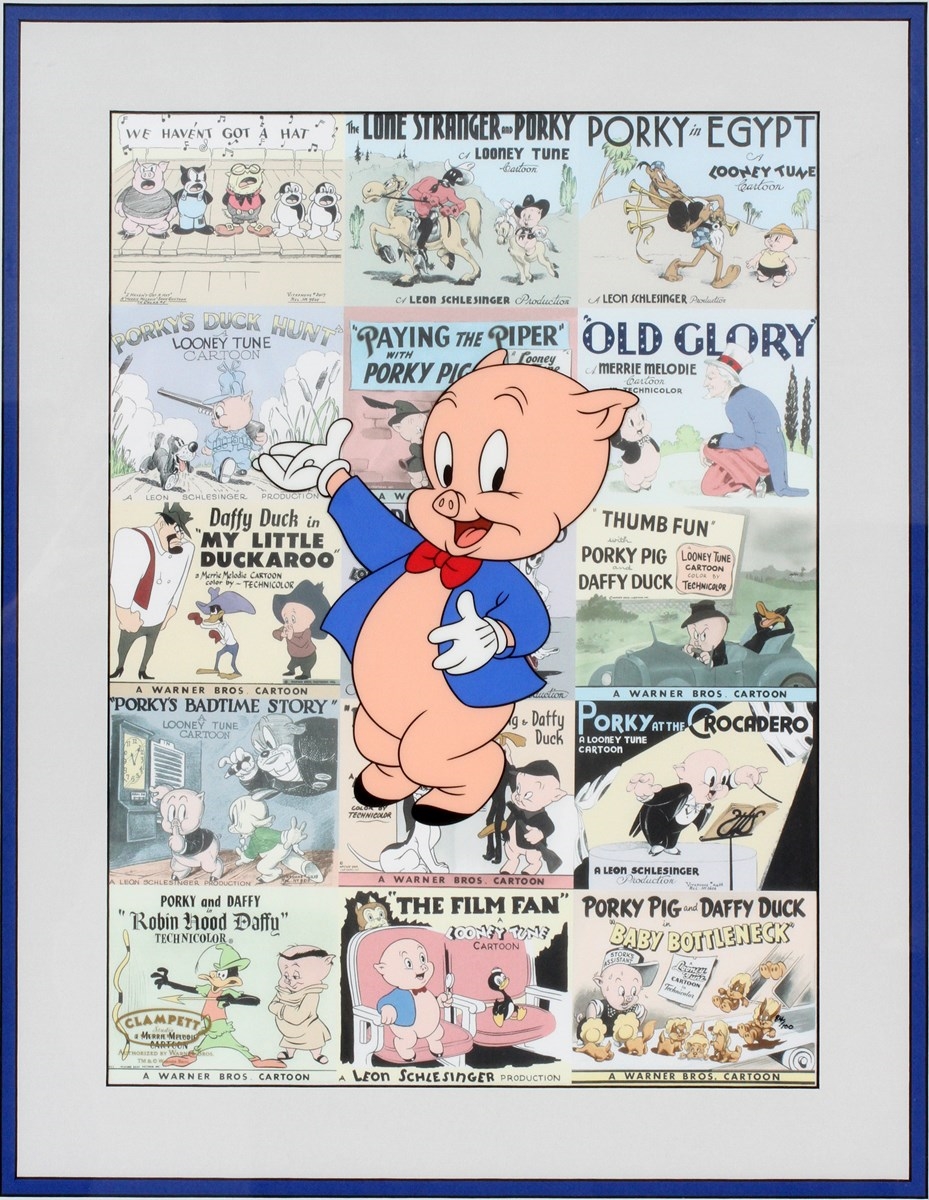 Warner Brothers | Porky Pig from Lobby Card (2004) | MutualArt