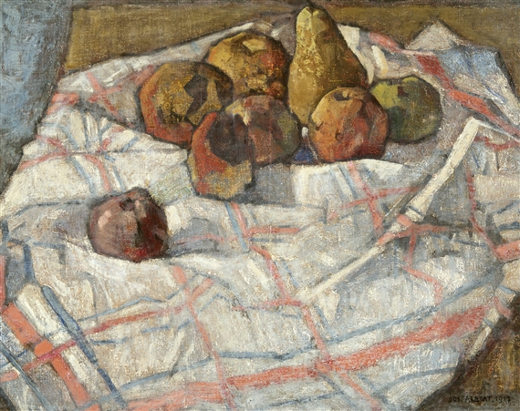 Jos Albert | Still Life with Apples (1917) | MutualArt