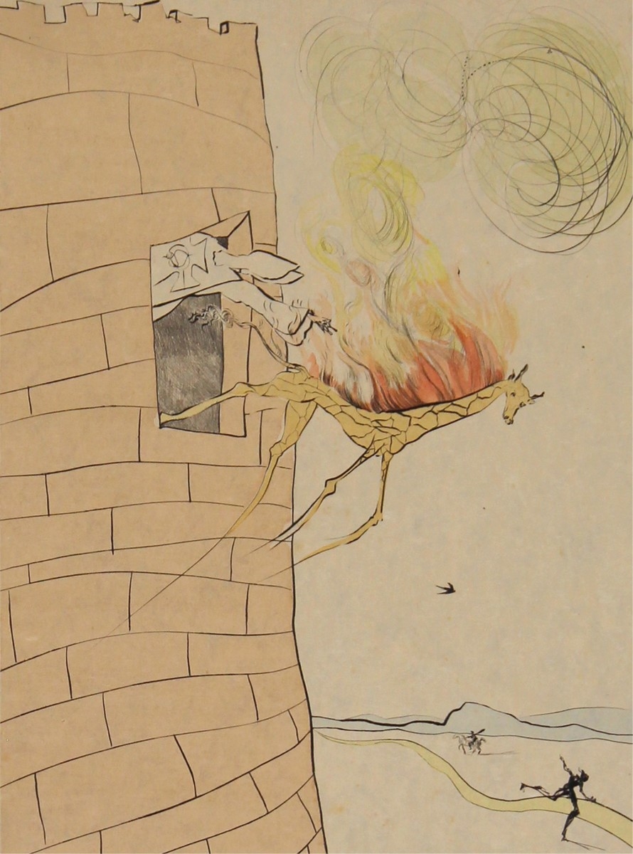 Salvador Dalí | LE GRAND INQUISITEUR CHASSE LE SERVITEUR (THE GRAND ...