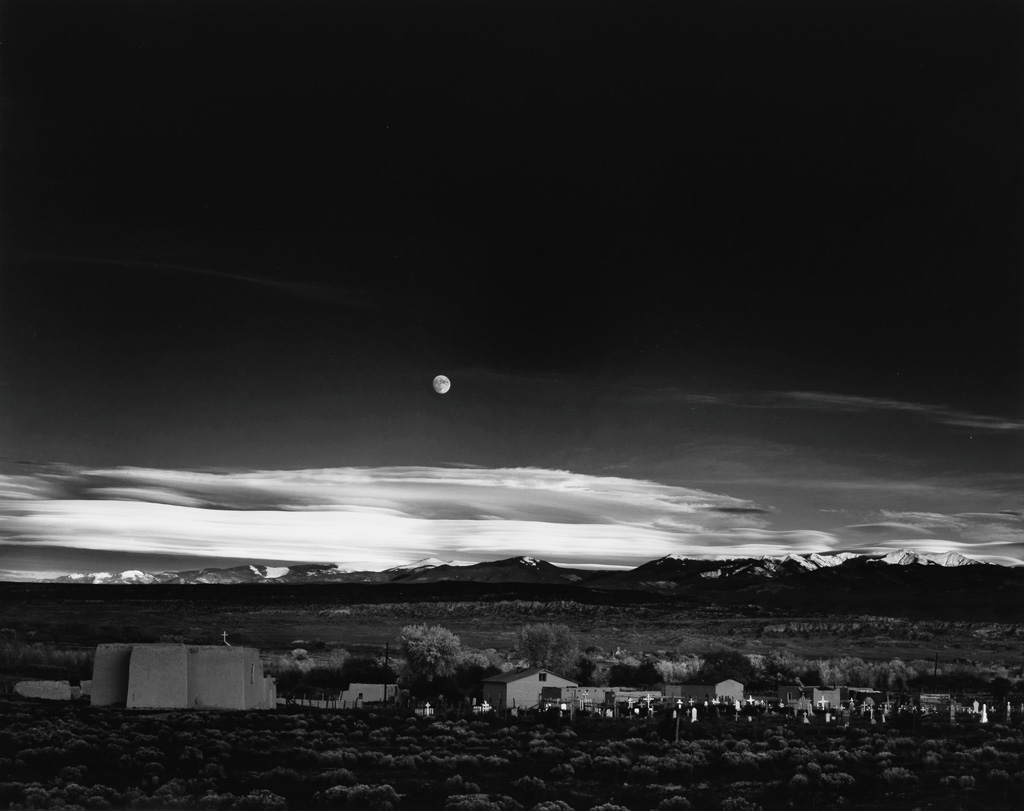 Ansel Adams | Moonrise, Hernandez, New Mexico | MutualArt