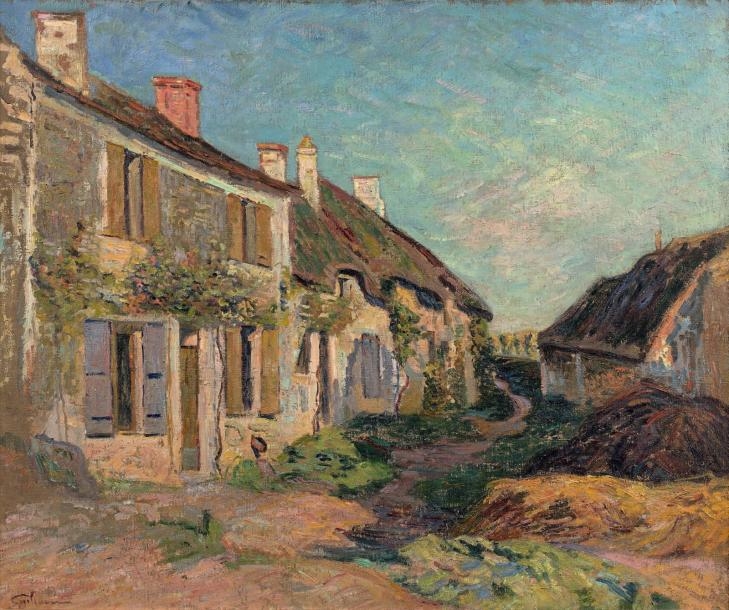 Armand Guillaumin | Le Hameau à Damiette (Circa 1888) | MutualArt
