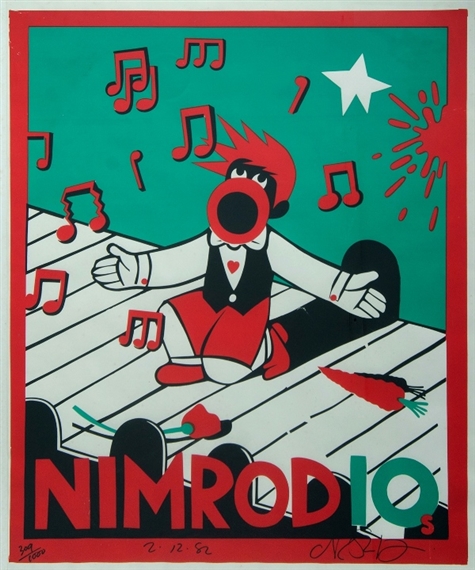 Martin Sharp | Nimrod 10 (1982) | MutualArt