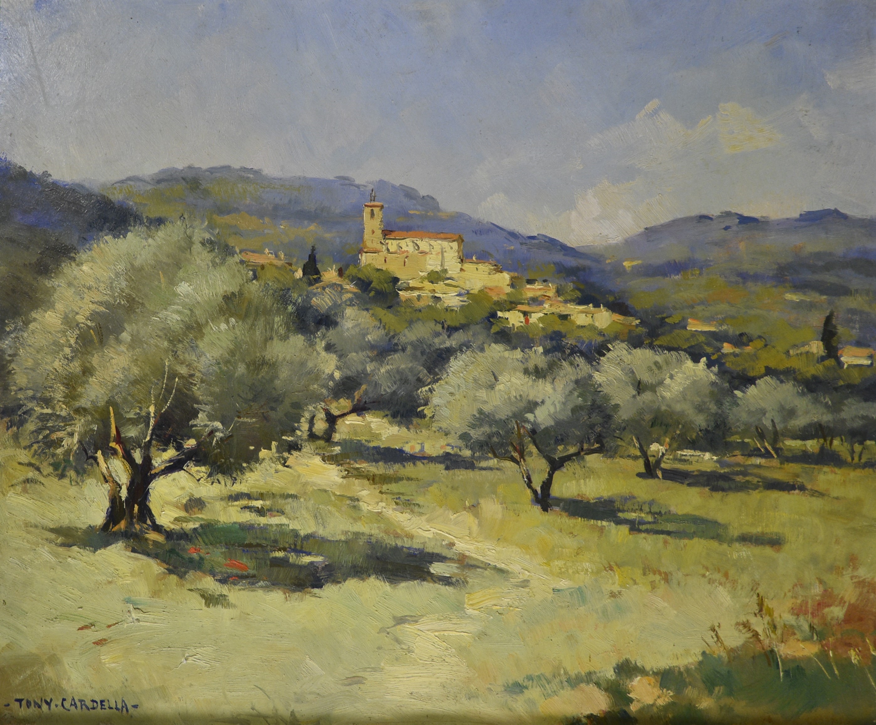 Tony Cardella | Village méridionnal | MutualArt