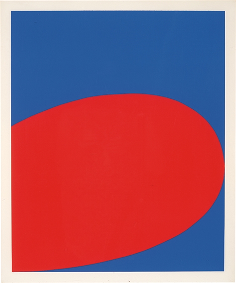 Ellsworth Kelly | Red Blue - from Ten Works by Ten Painters (1964 ...