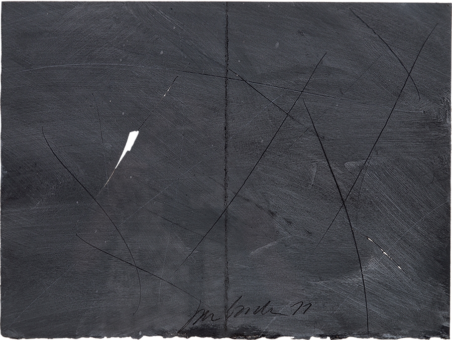 Joe Goode | Untitled - from the Black - Nighttime Series (1977) | MutualArt