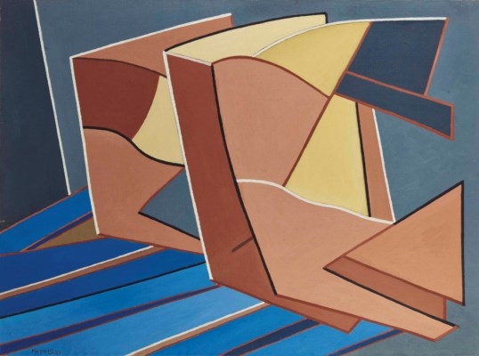 Alberto Magnelli | Volumes (1959) | MutualArt