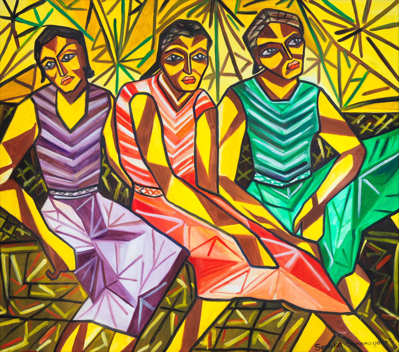 Senaka Senanayake | Untitled (Three Figures) | MutualArt