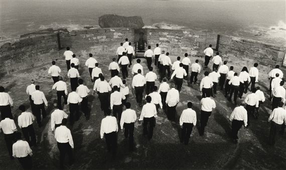 Shirin Neshat | RAPTURE, (MEN) (1999) | MutualArt