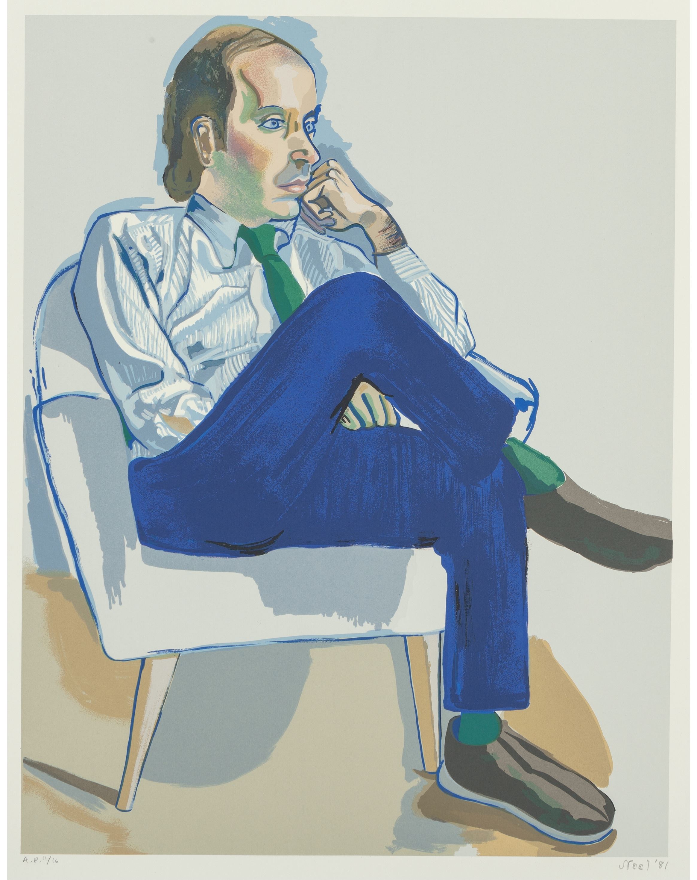 Alice Neel | Portrait of Hartley Stockton Neel (1981) | MutualArt