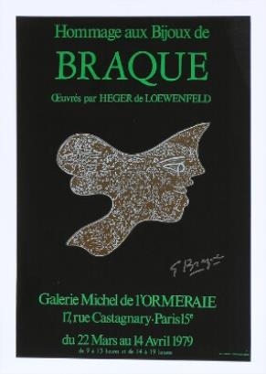 Georges Braque | Exhibition poster from Louisiana 1969 | MutualArt
