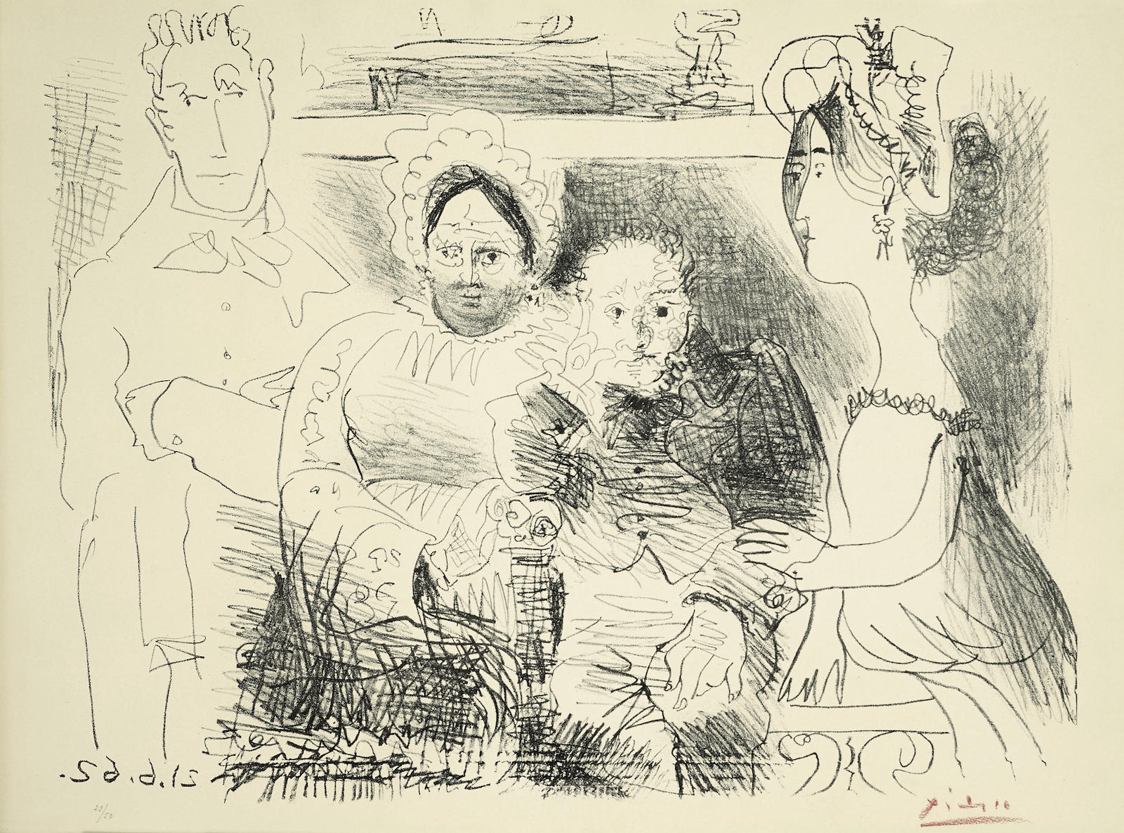 Pablo Picasso | Football (1961) | MutualArt