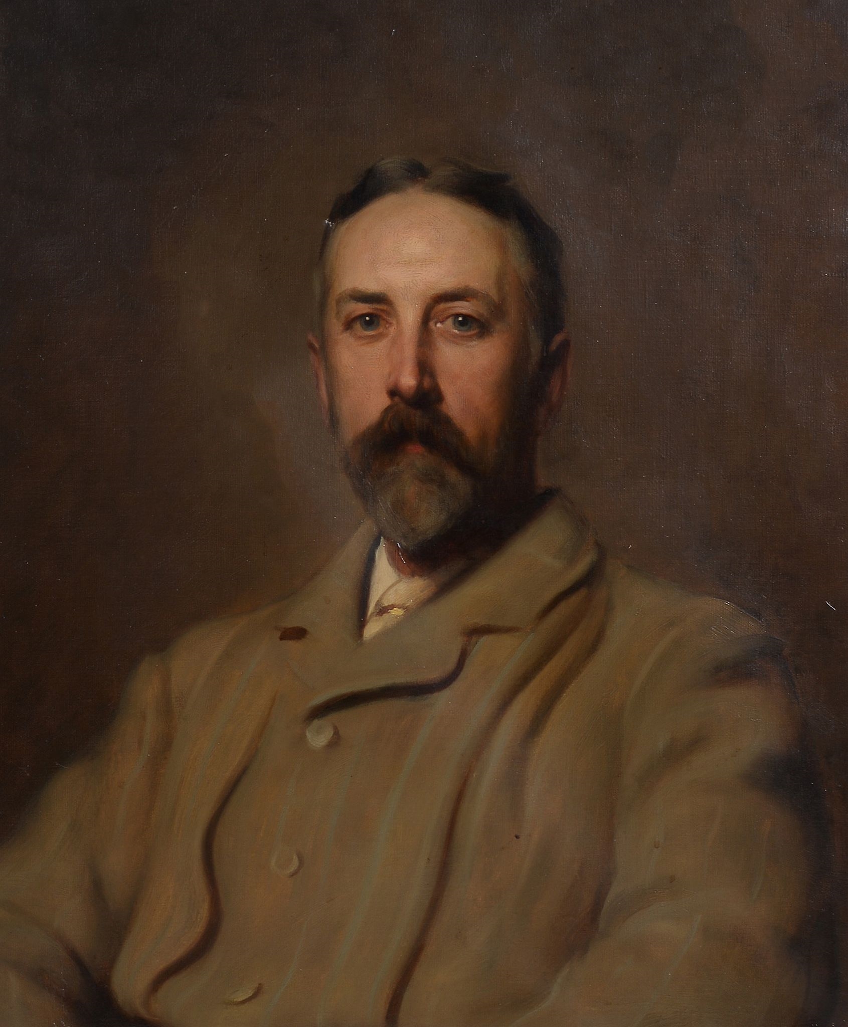 Sir Hubert von Herkomer | Portrait of Samuel Hope Morley 1st Baron ...