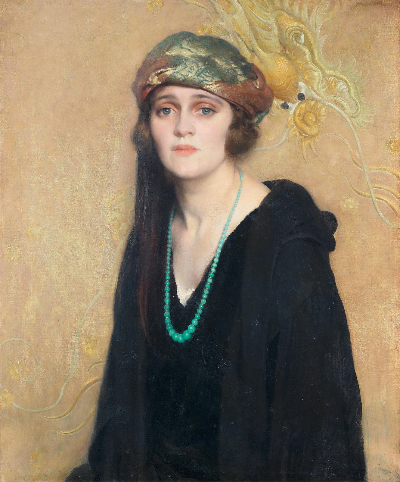 David Jagger | The Jade Necklace (1923) | MutualArt