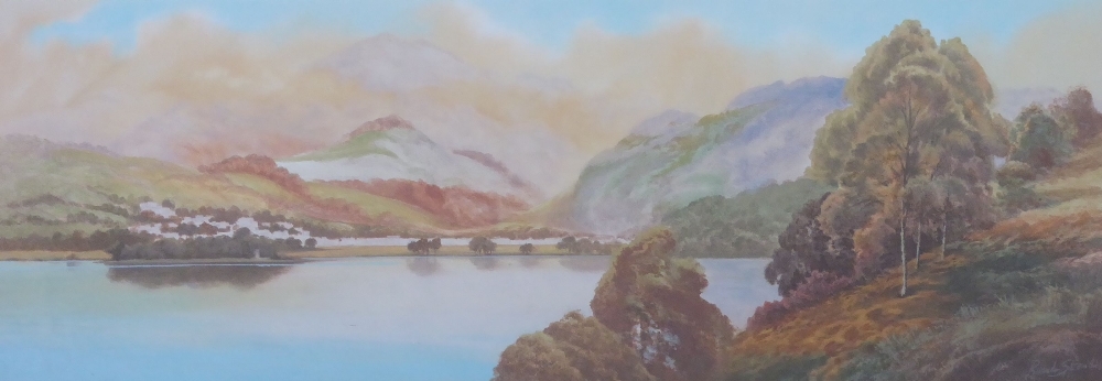 Roland Stead | 2 Works: Coniston Lake and Old Man and The Valley of ...