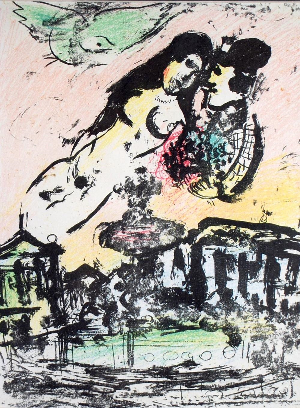 Marc Chagall | The Lovers Heaven | MutualArt