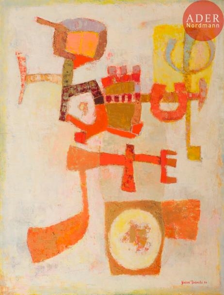 Yasse Tabuchi | Composition (1954) | MutualArt